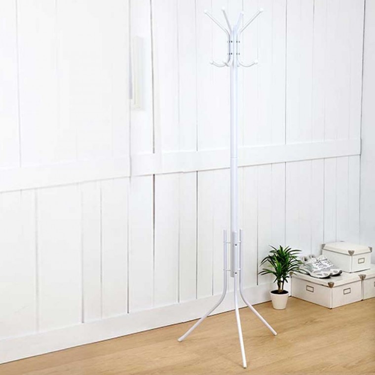 스탠드행거 스탠드옷걸이 사무실옷걸이 화이트 - 온채널