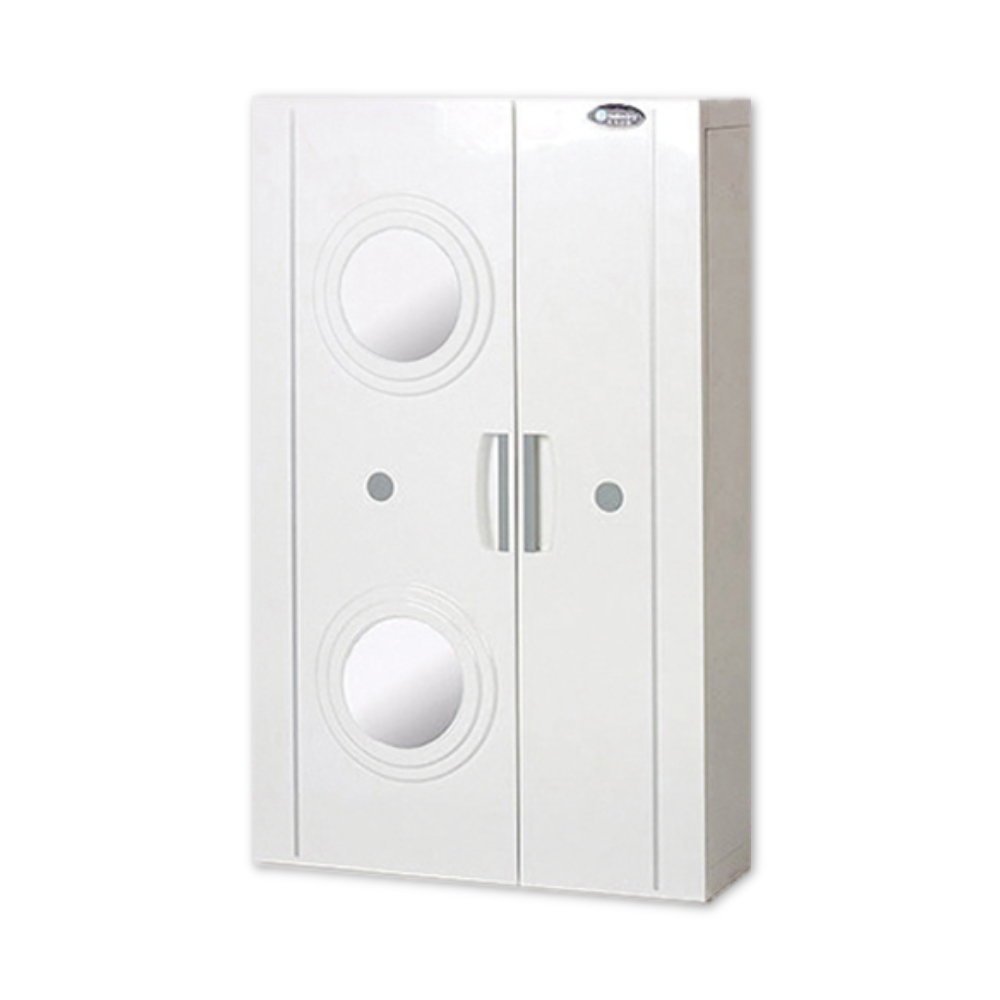 3단선반 800 욕실 서클수납장 50X18X80cm - 온채널