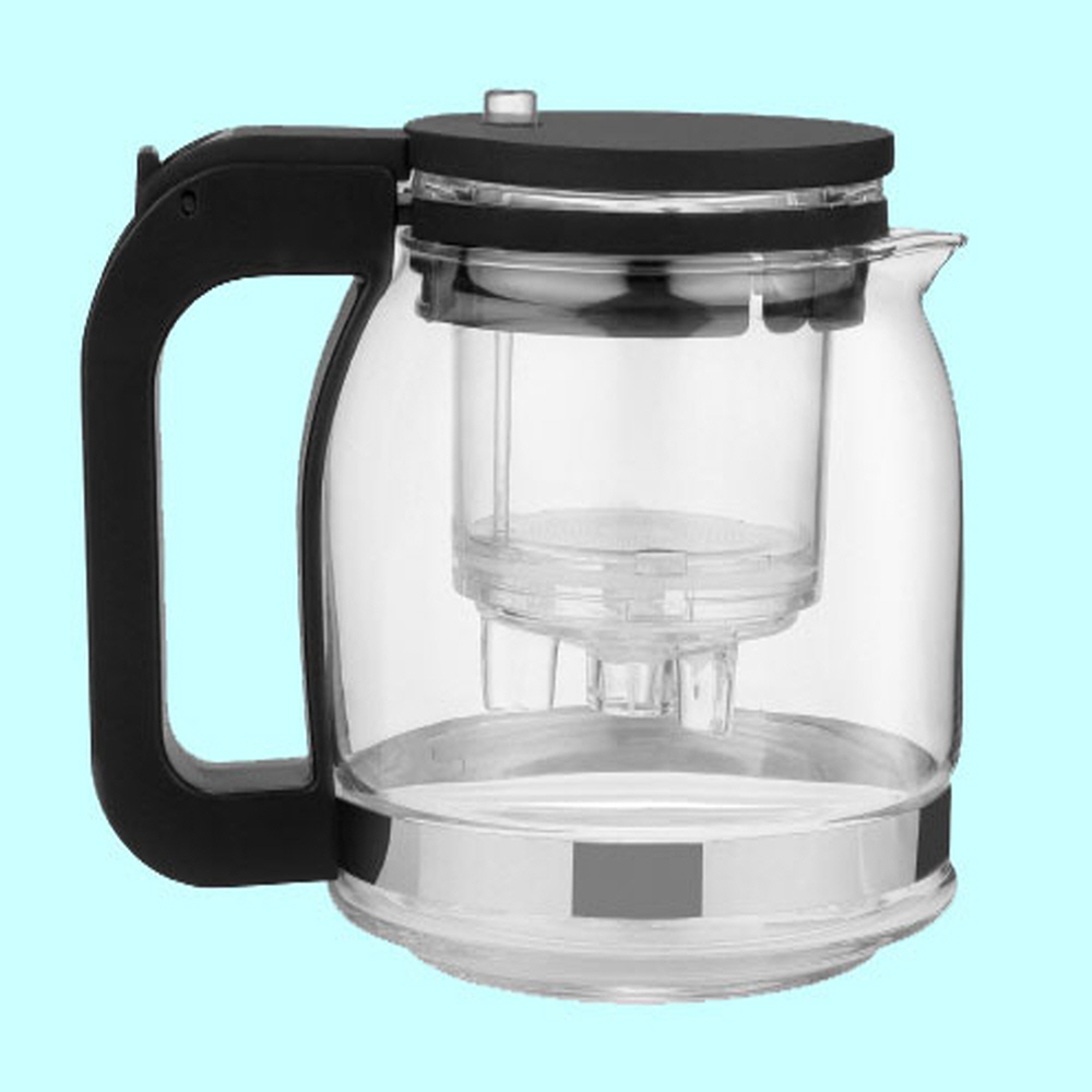 유리 티포트 글라스 녹차포트 880ml 2단 분리형 - 온채널