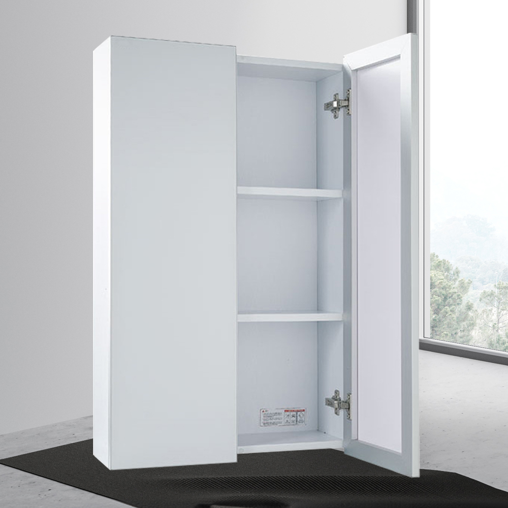 화이트 욕실 수납장 화장실 수건장 유백색장 500x800 AJCB-9549 - 온채널