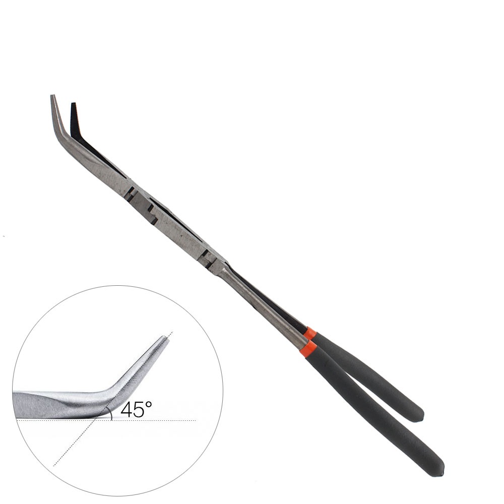 더블롱리치플라이어 45도 YT-DB330 롱노우즈 좁은틈 자동차수리 - 온채널