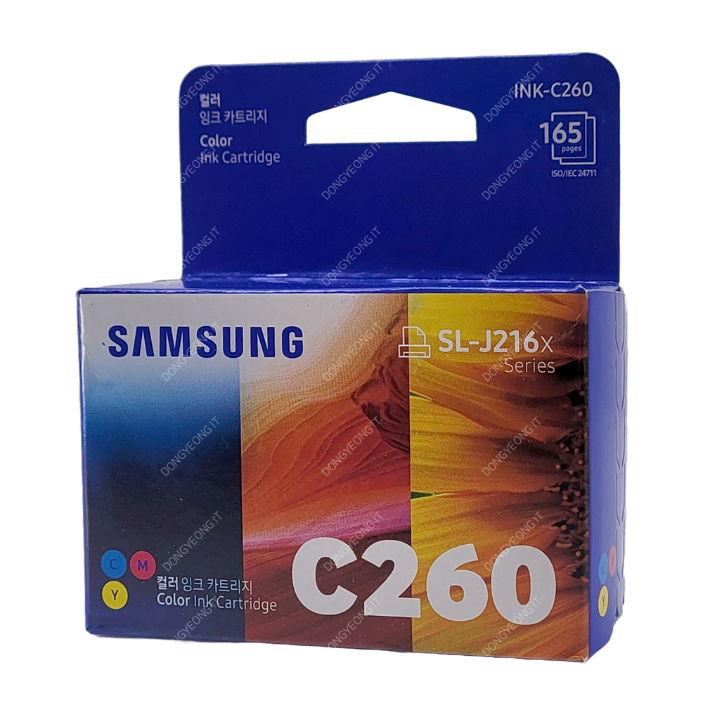 삼성 INK-C260 잉크 컬러 정품 - 온채널
