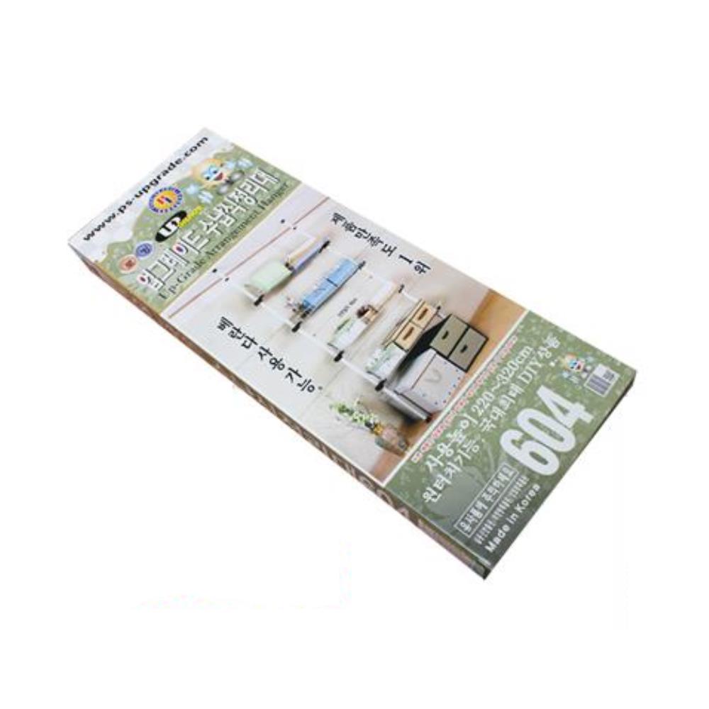 고정식 다용도 바구니형선반 4개 높이조절 간편설치 - 온채널