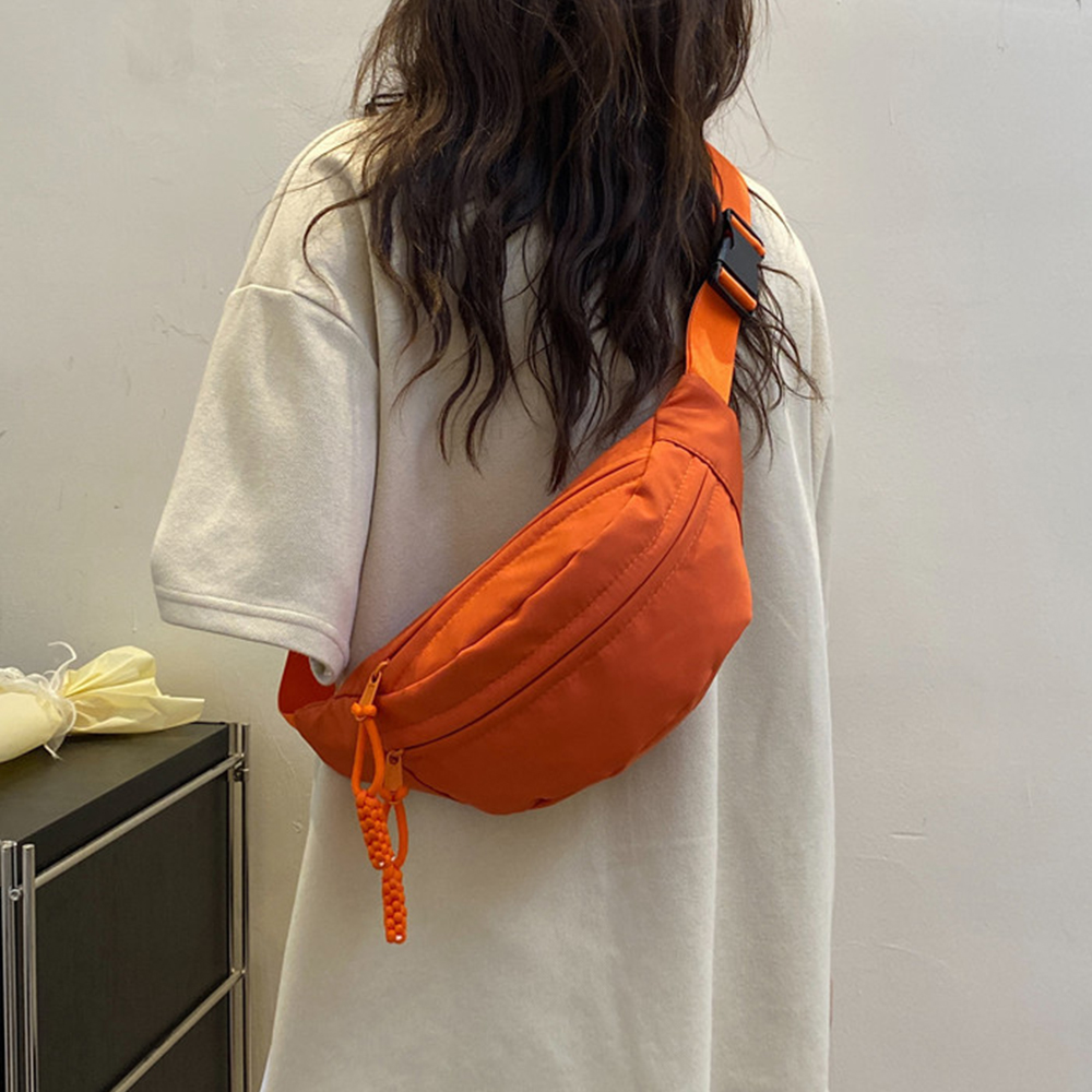 캐주얼 힙색 여자 남자 허리 어깨 가방 J5013 - 온채널