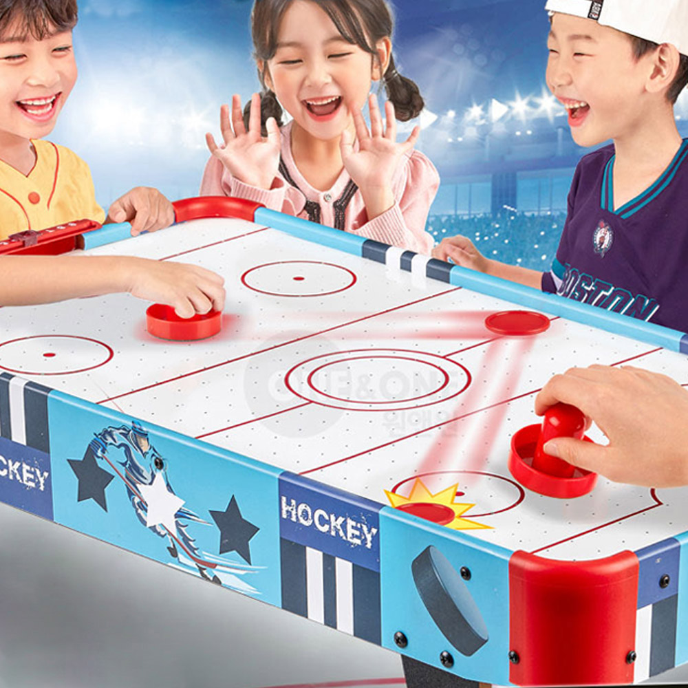 원앤원 하키 슈팅 가족오락실 에어 하키게임 - 온채널