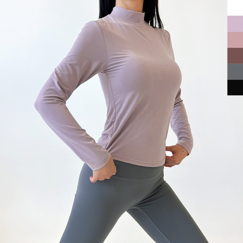 GSS ET6617 여자 소프트 터치 반목폴라 티셔츠(패드탑내장형) - 온채널